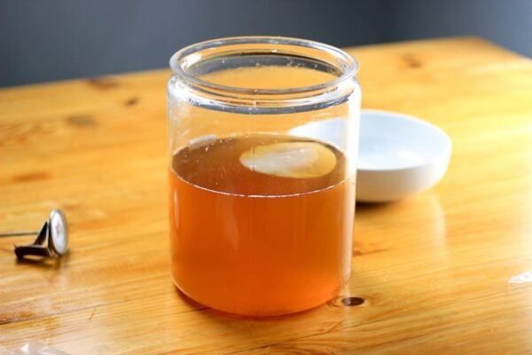 Cara membuat teh kombucha, agar warnanya lebih bening - Wiki Kombucha